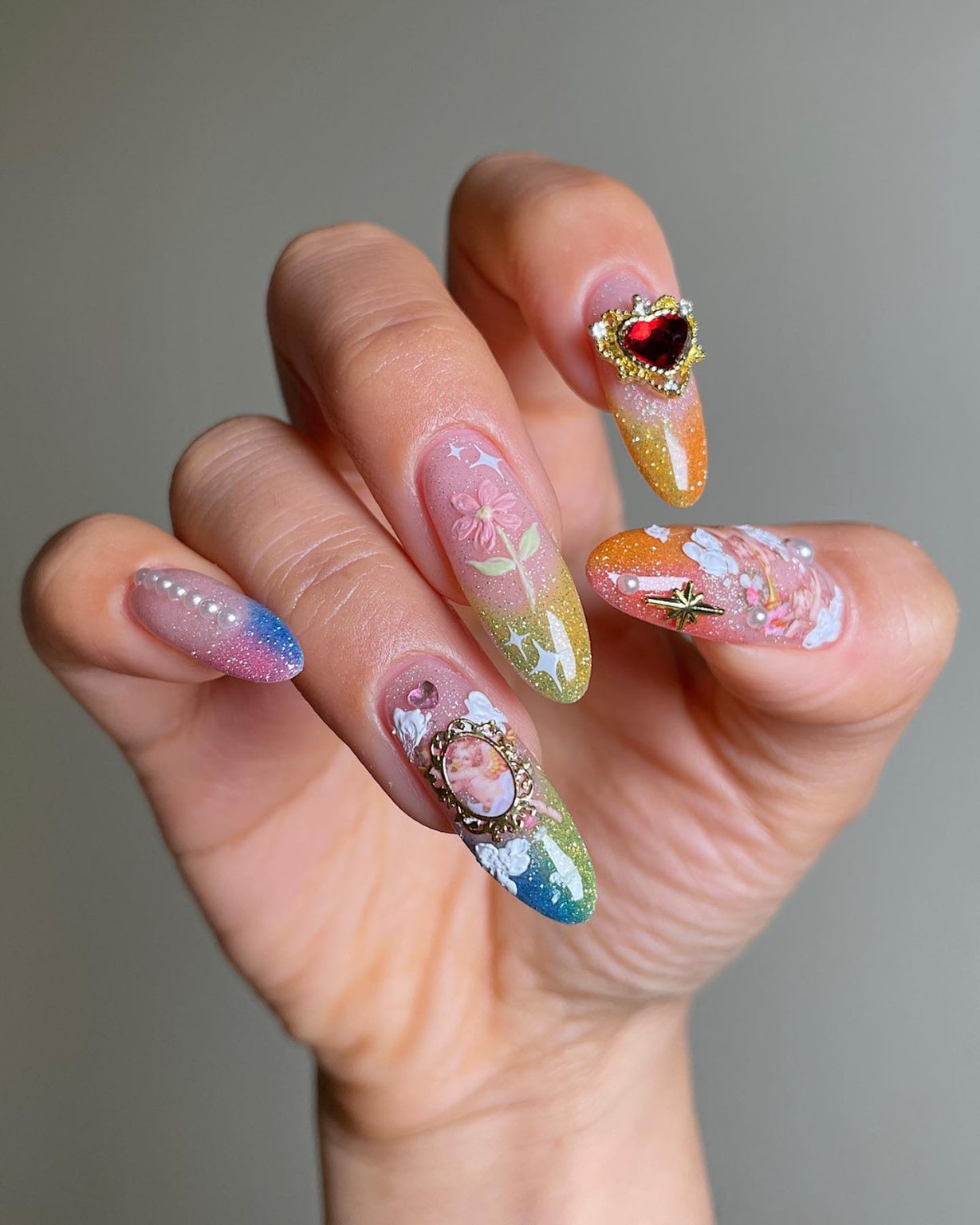 35 Geniales Ideas De Diseños De Uñas 3D: La Tendencia Más Candente De ...